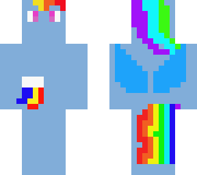 Rainbow Dash | Minecraft Skin