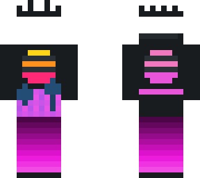 synthwave | Minecraft Skin