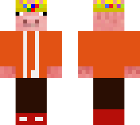 the king pig skin | Minecraft Skin