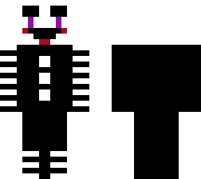 fnaf 4d | Minecraft Skins