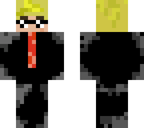 Tommyinit with a suit | Minecraft Skin