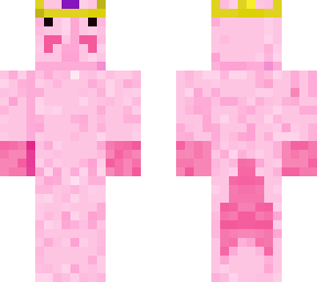 Blobfish with a crown | Minecraft Skin