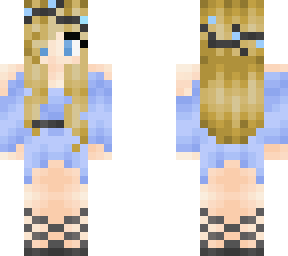 Blue fairy | Minecraft Skin