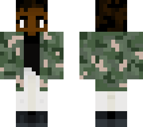 Camo Girl | Minecraft Skins