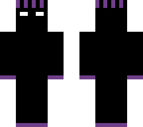 Dark reaper with purple crown | Minecraft Skin