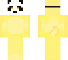 duck with panda mask | Minecraft Skin