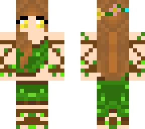 Nature Girl | Minecraft Skin