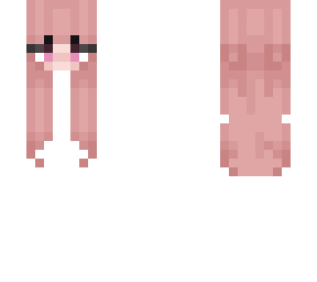 Pink hair base | Minecraft Skin