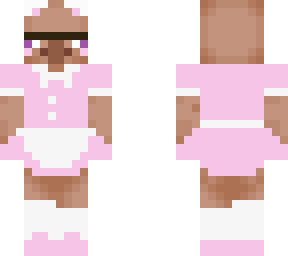 pink maid villager | Minecraft Skin