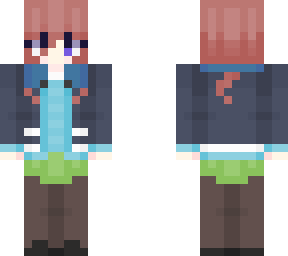 nakano miku | Minecraft Skins