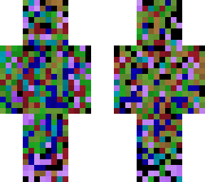 blurred Pixels | Minecraft Skin