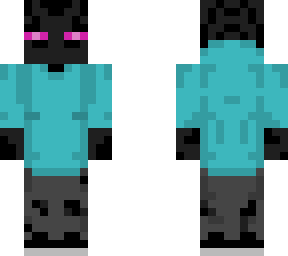 Minecraft Enderman Skin With Hoodie