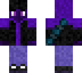 Jeds Full Enderman Origins Skin | Minecraft Skin