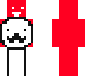 my dream red edition | Minecraft Skin