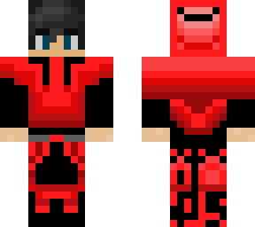 red boy skin | Minecraft Skin