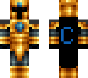 Revised golden knight | Minecraft Skin