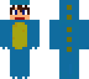 Roblox Blue Dinosaur | Minecraft Skin