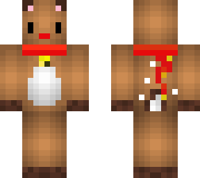 Rudolph the red nosed reindeer | Minecraft Skin