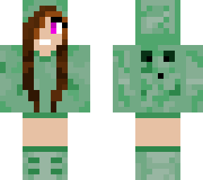 slime girl | Minecraft Skins