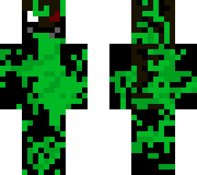 slimy sewers smelly girl | Minecraft Skin