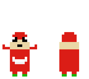 uganda knuckles | Minecraft Skins