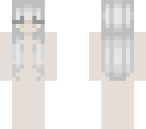White haired girl | Minecraft Skin