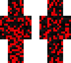 Black And Red | Minecraft Skin