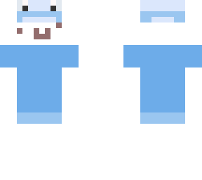 Blue Frog Twin. | Minecraft Skin