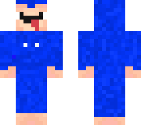 Blue Monkey | Minecraft Skin