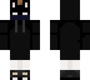 boy with bunny mask and hood | Minecraft Skin