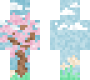 cherry blossom tree | Minecraft Skin
