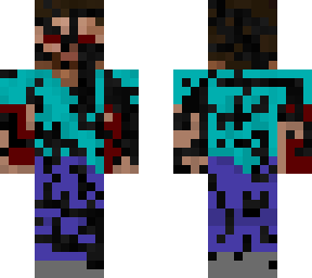 corrupted steve | Minecraft Skin