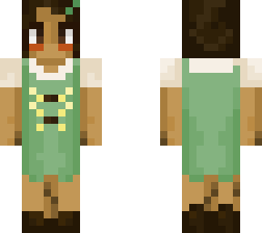 cottage core corset dress | Minecraft Skin