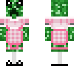 creeper maid | Minecraft Skins