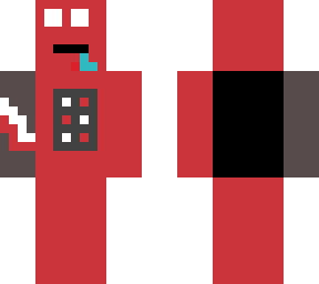 cyborg elmo | Minecraft Skin