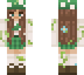 earthy girl | Minecraft Skins