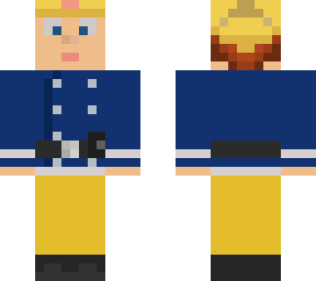 fireman sam | Minecraft Skin