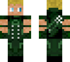 Green Arrow without mask | Minecraft Skin