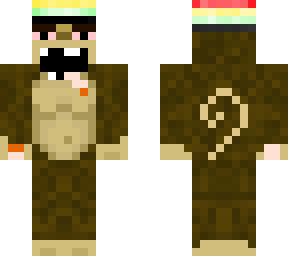 Hobo Monkey | Minecraft Skin