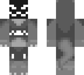 Light White Protogen -=V4 Base= | Minecraft Skin