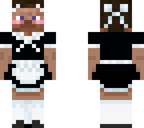 mmhmonkeys skin (maid chan steve) | Minecraft Skin