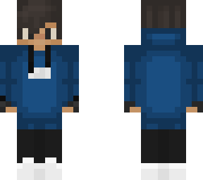 Navy Blue Hoodie | Minecraft Skin