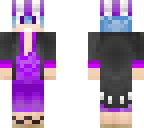 Purple and Blue Philza | Minecraft Skin