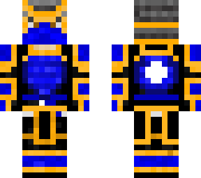 blue samurai | Minecraft Skins