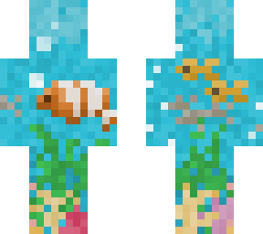 tropical ocean | Minecraft Skin