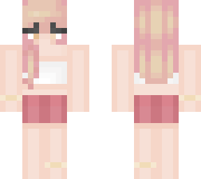 White And Gold Girl | Minecraft Skins