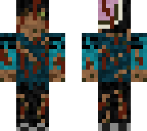 bloody zombie | Minecraft Skins