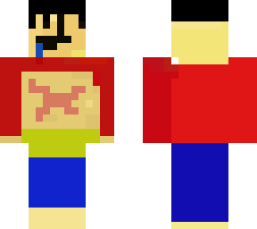 Derpy luffy | Minecraft Skin