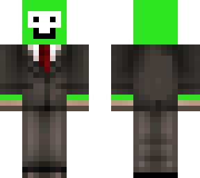 dream sheep in a suit (cursed) | Minecraft Skin