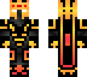 Lava knight | Minecraft Skin